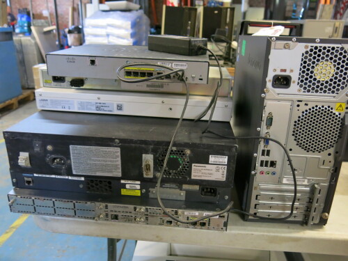 7 x Items of IT to Include: Lenovo Think Centre, Cisco Catalyst 2960 ...