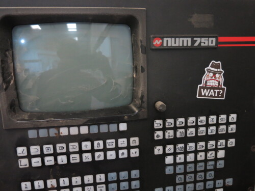 SCM Record 2 CNC Machining Centre, Model AA1/9062, Year 1996, 3 Axis with 3m x 1m Table ...