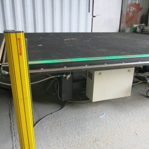 MTL Panther, Computer Controlled Straight Line Glass Cutting Table with ...