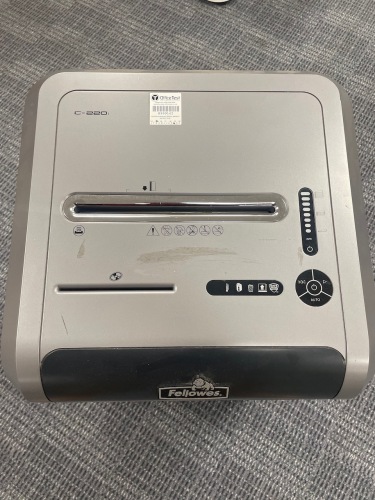 Fellowes C-220i Shredder with Manual