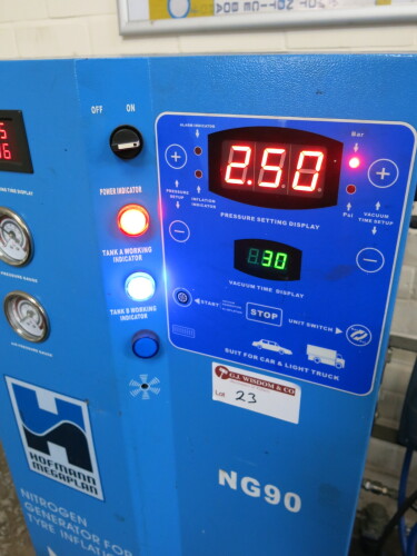 Hoffman Megaplan NG90 Mobile Generator & Tyre Inflator.