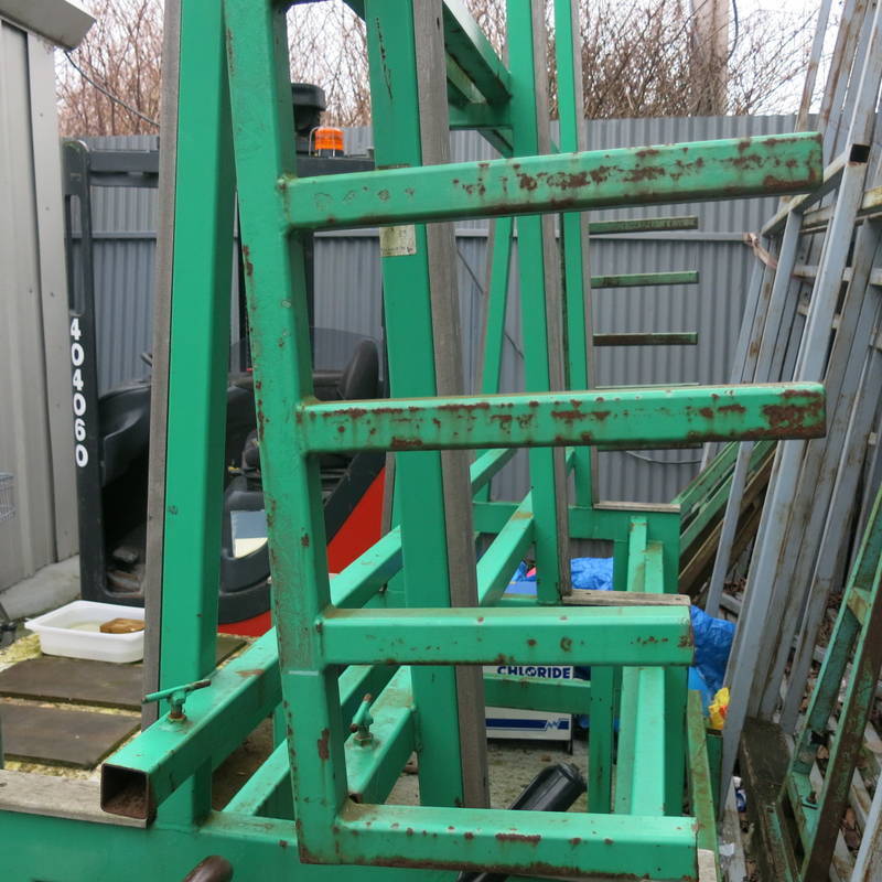 Mobile Glass Double Sided Glass Storage/Transportation Rack with ...