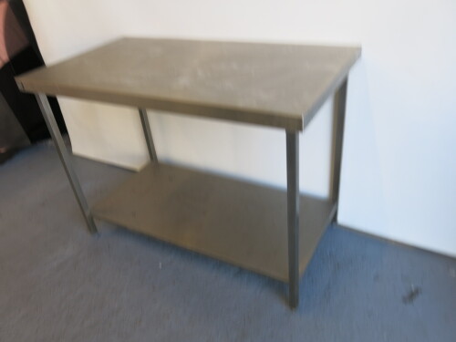 Parry Stainless Steel Prep Table