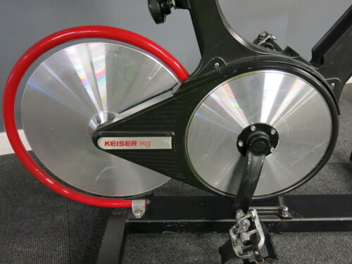 Keiser M3 Indoor Spin Bike. NOTE: trip reader/display unable to power ...