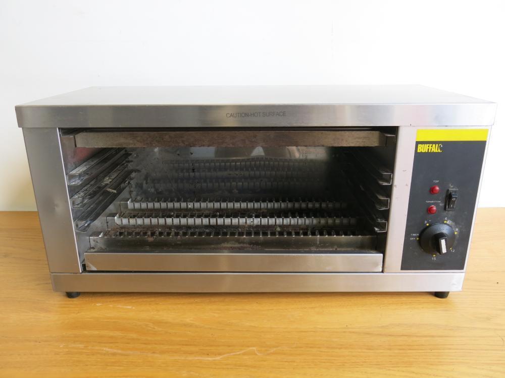 Buffalo Electric Counter Top Stainless Steel Salamander Grill, Model ...