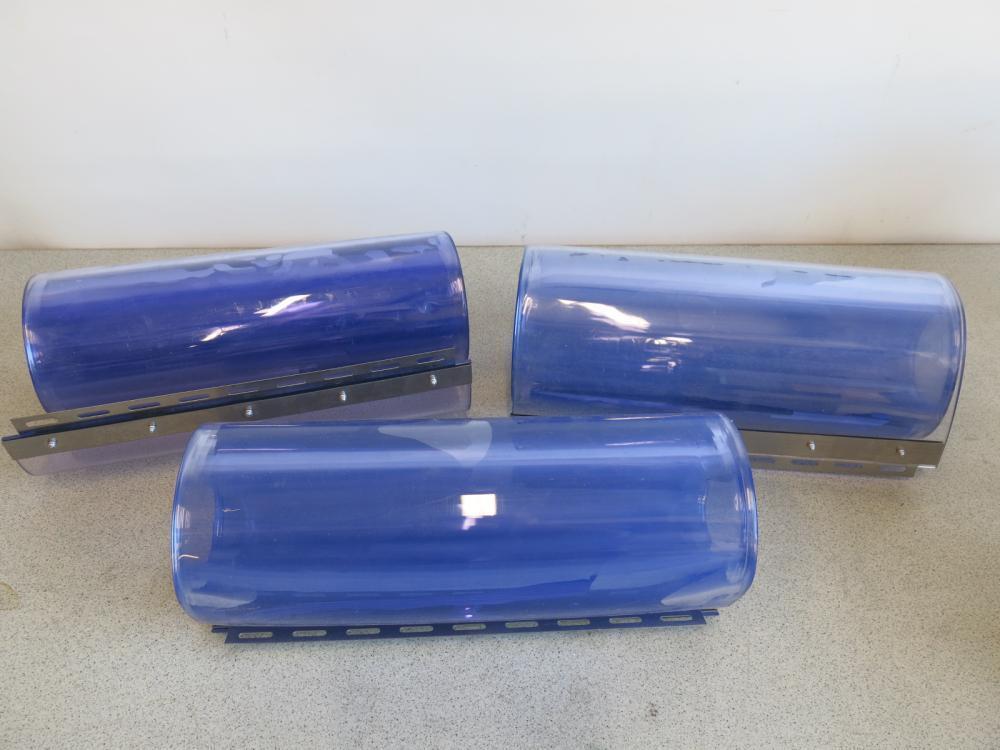 3 x Heavy Duty PVC Strip Curtain, Size L400 x Width 40cm.