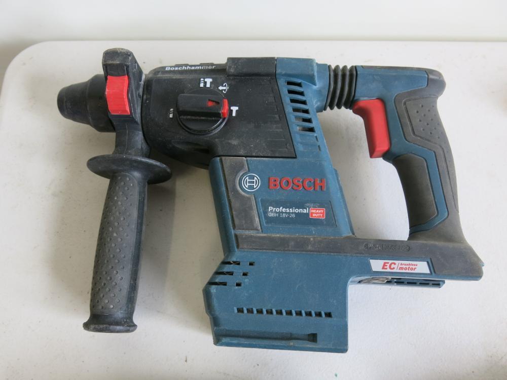 5 x Bosch Cordless Hand Tools to Include: 1 x Bosch Brushless Hammer ...