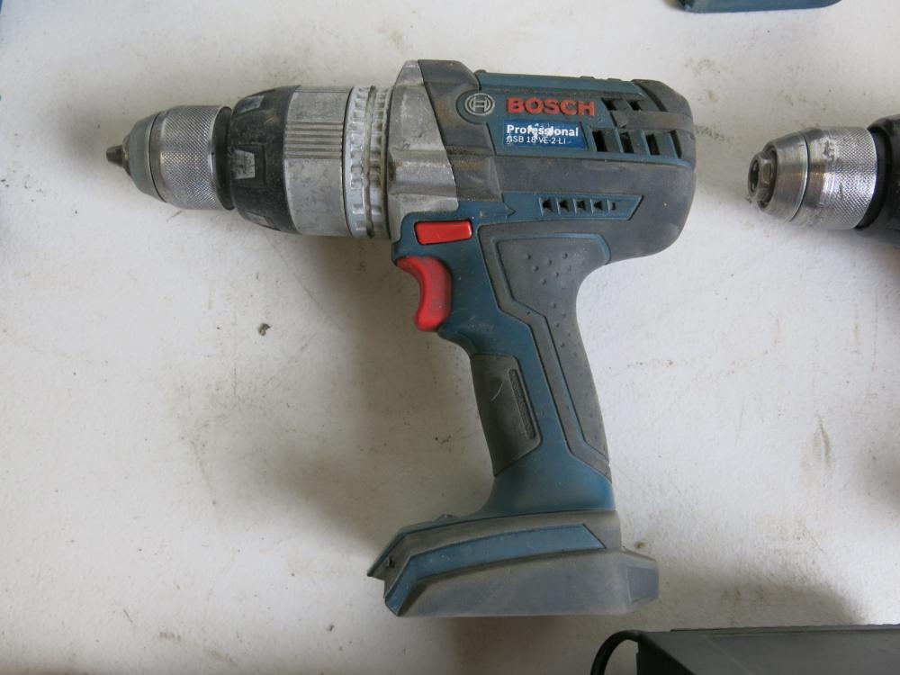 5 x Bosch Cordless Hand Tools to Include: 1 x Bosch Brushless Hammer ...