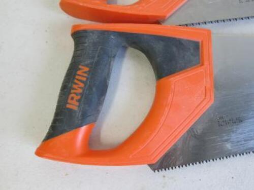 6 x Irwin Wood Saws.