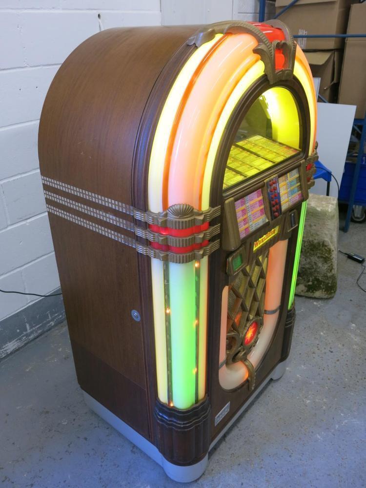 Wurlitzer 'One More Time' Jukebox 1015 Vinyl Model MB 20-16 OMT, Nr ...
