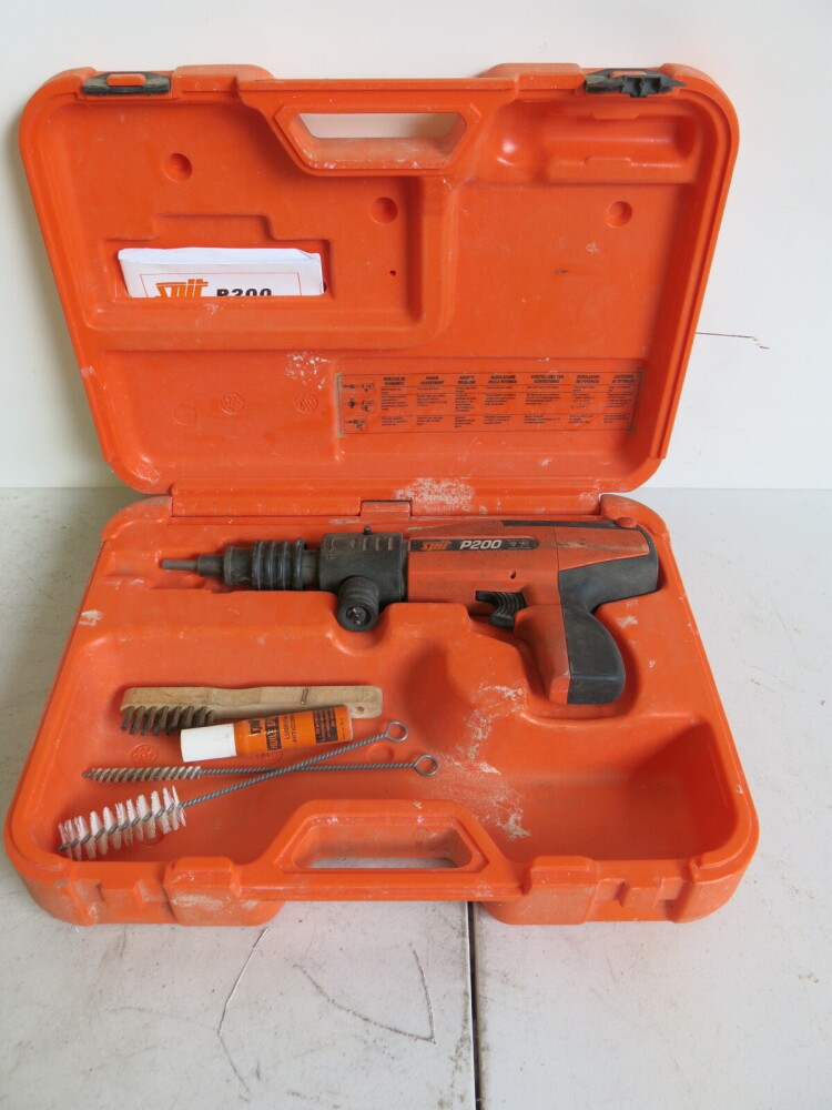 Spit P200 Power Actuated Concrete Steel Nail Gun. Comes with Operators ...