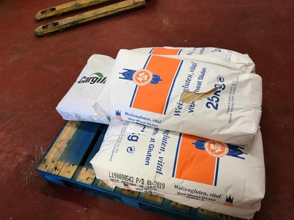 Pallet Containing 4 x 25KG Bags of Weizengluten Vital Wheat Gluten (BBF ...