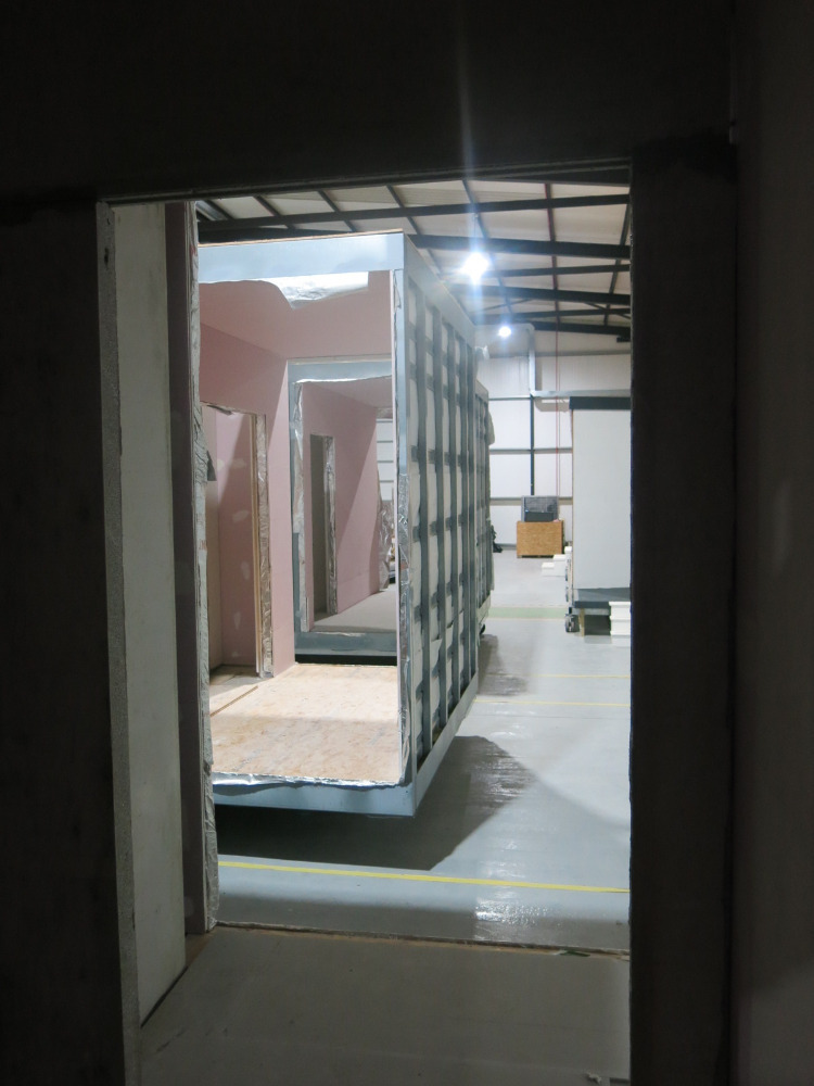 11.2m x 3.9m - Galvanised Steel Carcass, Part Finished Modular Building ...