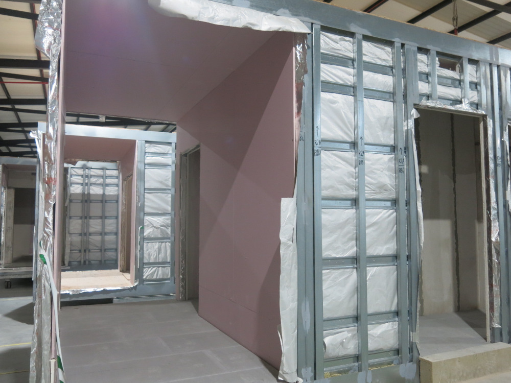 11.2m x 3.9m - Galvanised Steel Carcass, Part Finished Modular Building ...