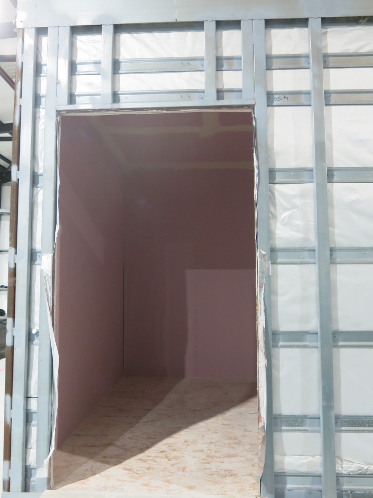 6m x 2.95m - Galvanised Steel Carcass, Part Finished Modular Building ...