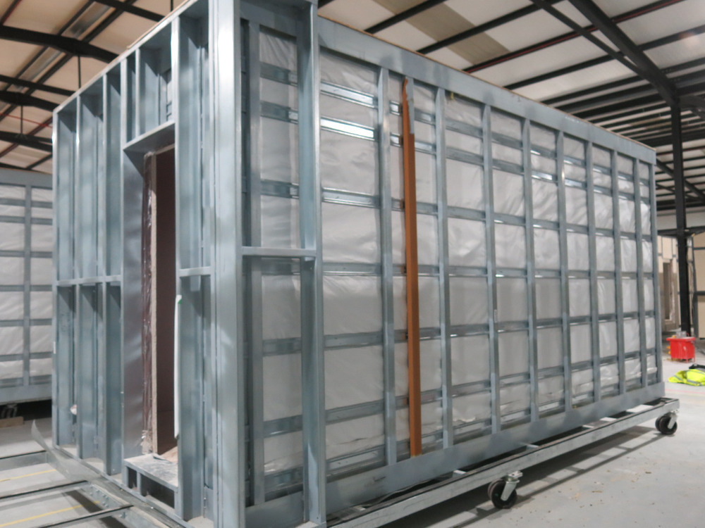 6m x 2.95m - Galvanised Steel Carcass, Part Finished Modular Building ...
