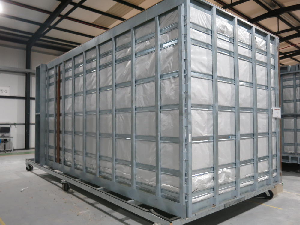 6m x 2.95m - Galvanised Steel Carcass, Part Finished Modular Building ...