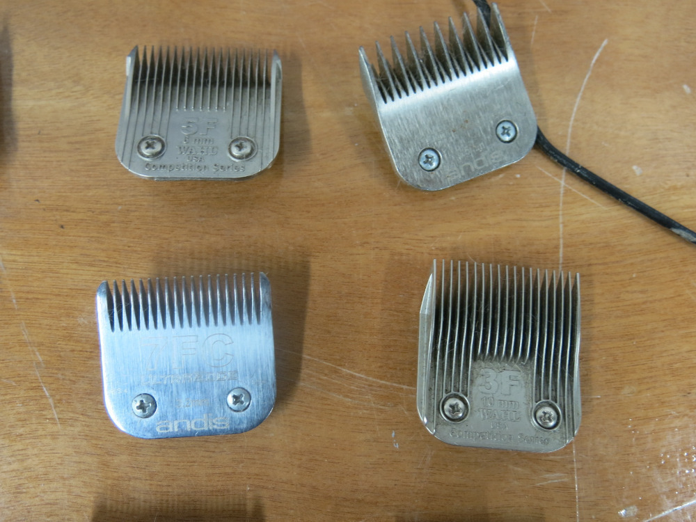 Quantity of Cordless Clippers to Include: 3 x Heiniger Saphir with 3 Base Units & 4 Batteries ...