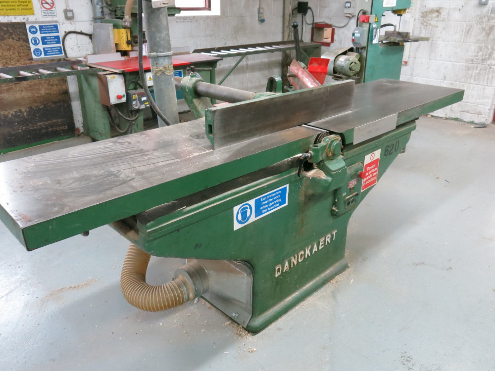 Danckaert Type ZTF 20 Long Bed Surface Planer, S/N 302, 3 Phase with ...