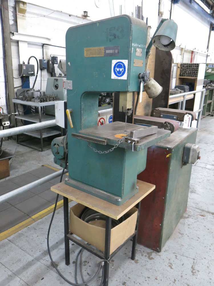 Startrite Bandit 10 Model 12 S 10 Band Saw S N 58711 240v