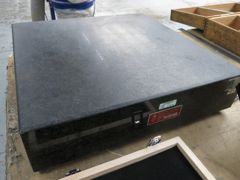 Misc Engineering Calibration Tools to Include: Flat Granite Surface ...