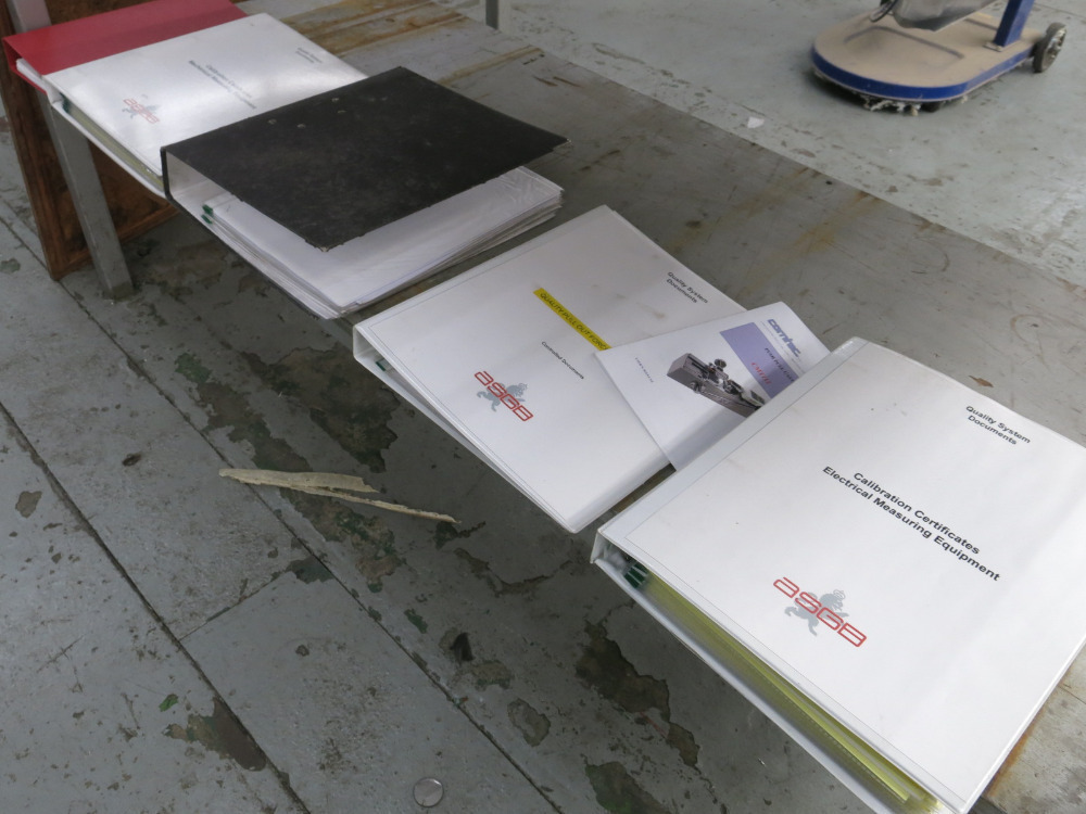 Misc Engineering Calibration Tools to Include: Flat Granite Surface ...