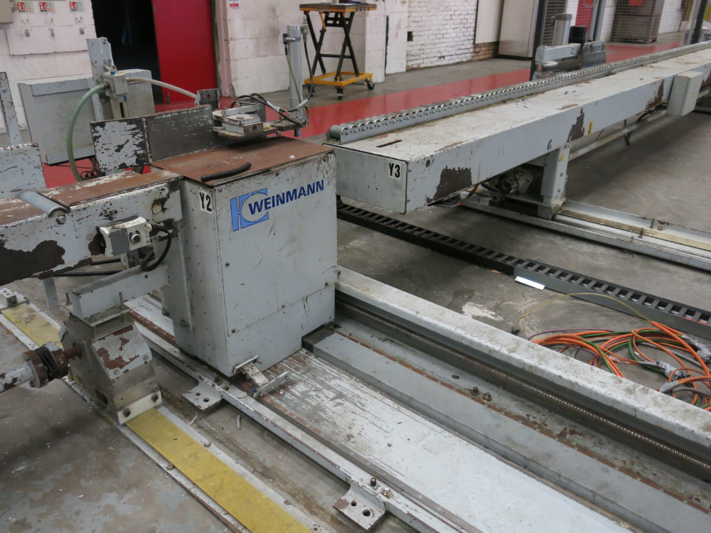 Weinmann Type WEM 100/6 Timber Framing Station, S/N 0-396-01-0024, Year ...