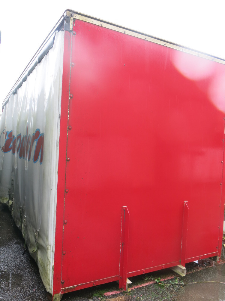 Curtain Side 7.5T Lorry Frame with Barn Doors. Comes with Contents of ...