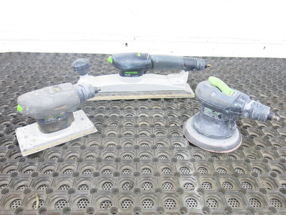 3 x Festool Air Tools to Include: 1 x Sander LRS400, 1 x Orbital Sander ...