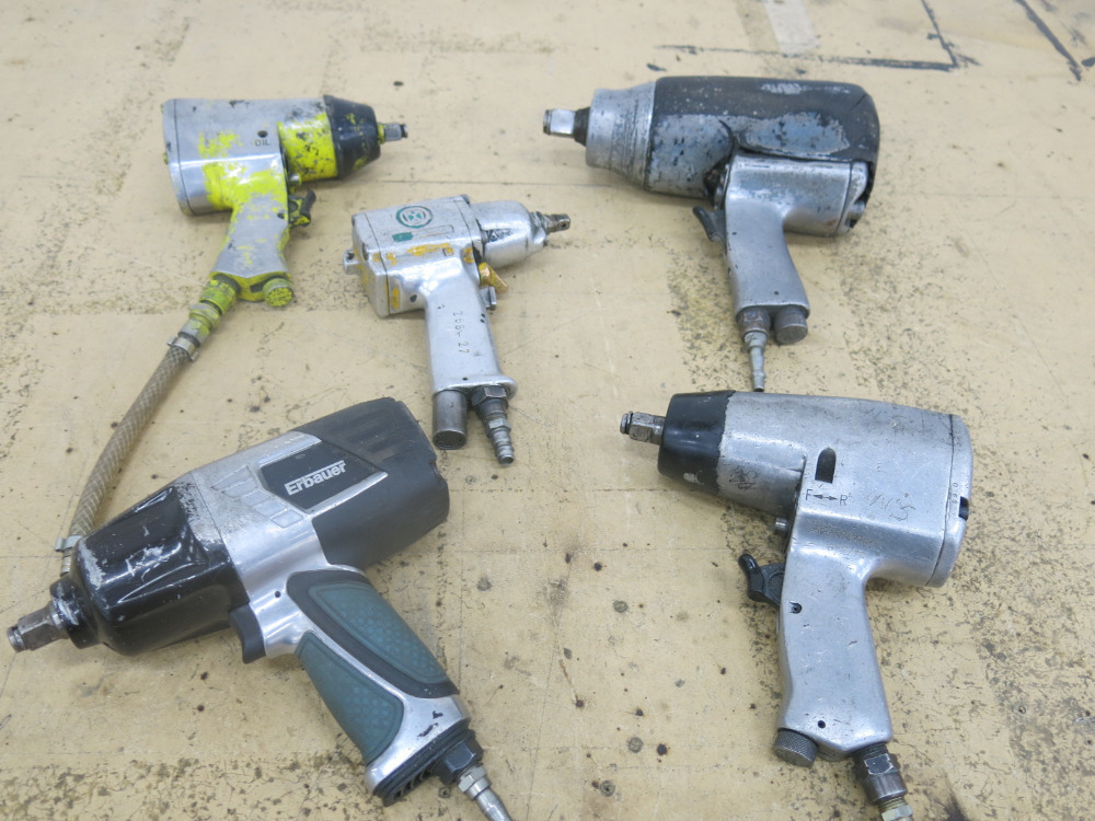 5 x Assorted Air Impact Guns.