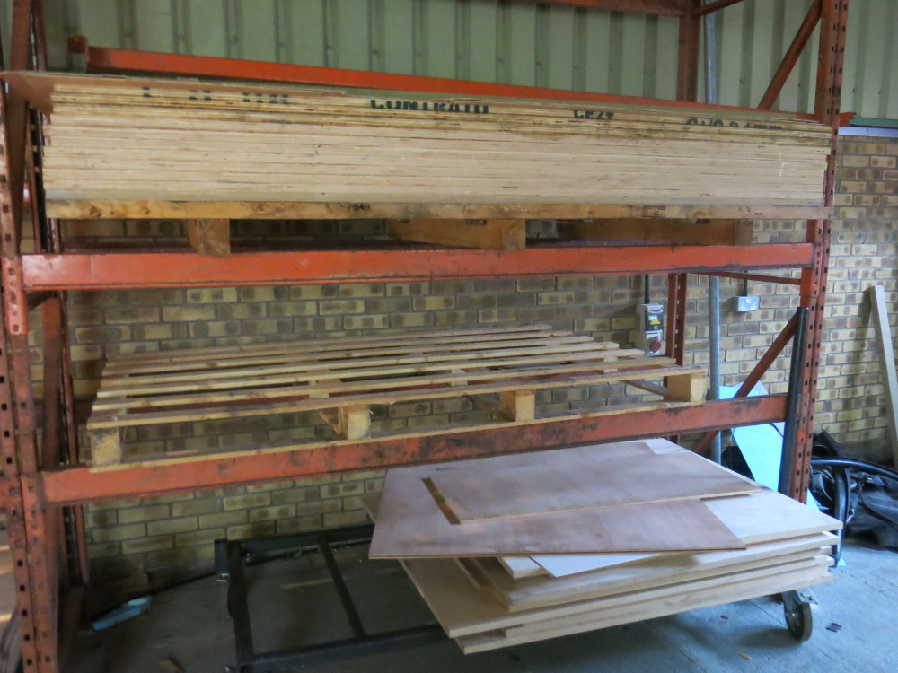 30 x Sheets of Plywood to Include: 10 x 25mm 8ft x 4ft, 10 x 10mm x 8ft ...