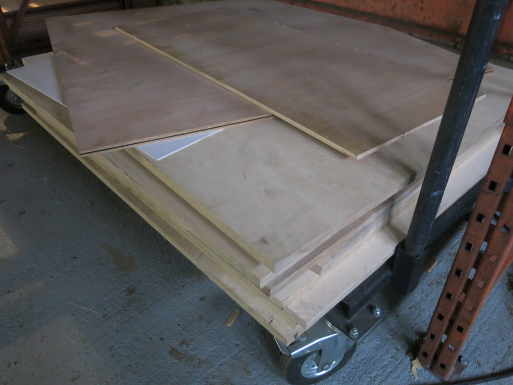 30 x Sheets of Plywood to Include: 10 x 25mm 8ft x 4ft, 10 x 10mm x 8ft ...