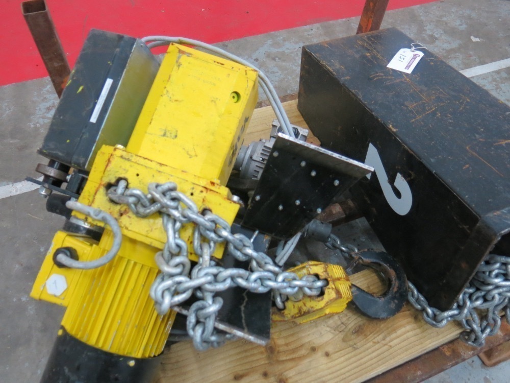 Yale 5T Overhead Gantry Runner with 5000kg Electric Hoist....