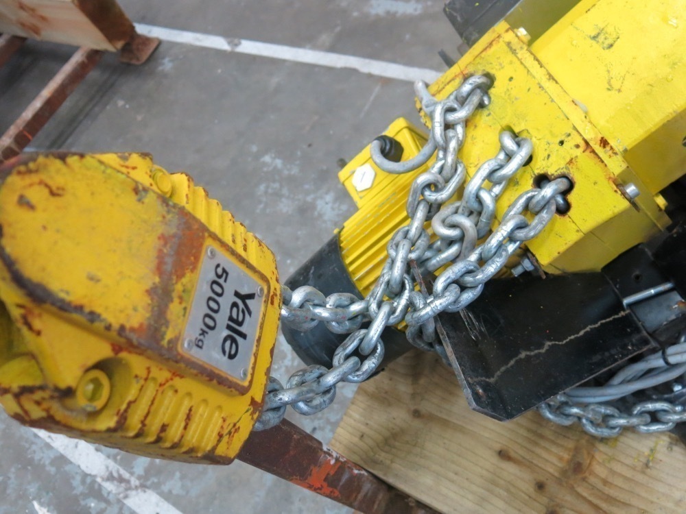 Yale 5T Overhead Gantry Runner with 5000kg Electric Hoist....