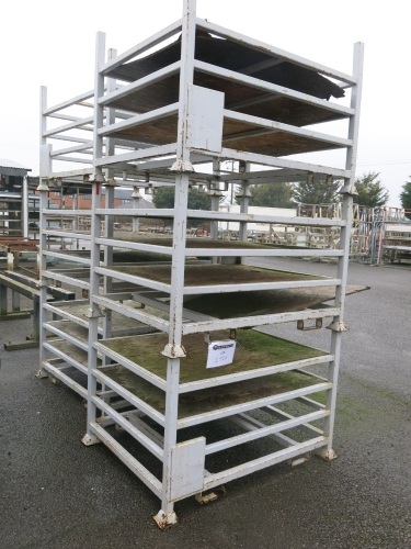 6 x Stacking Stillages. Size 140 x 1110cm.