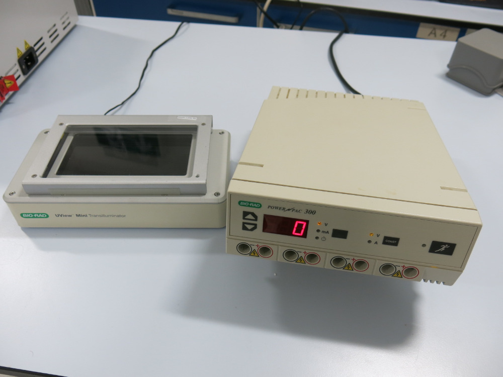 BioRad Uview Mini Transilluminator, Model 166-0531, S/N 6143080215 ...