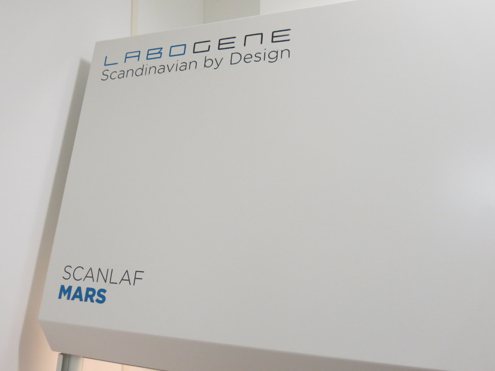 Labogene Scanlaf Mars 1200 Biohazard Safety Cabinet Class II, S/N L ...