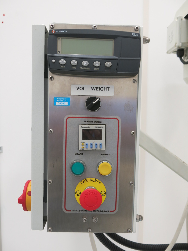 PPM Powder & Packaging Machine with Rinstrum R320 Digital Doser, Hopper ...