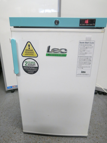 LEC Medical Model LSFSR107UK Lockable Refrigerator, No Key, S/N ...