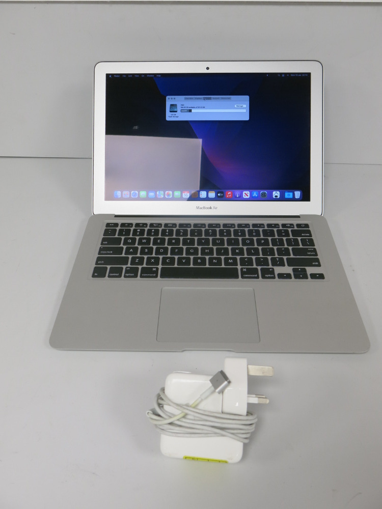 Apple 13.3 MacBook Air Model A1466 Running macOS Monterey 12.5, 1.8Ghz ...