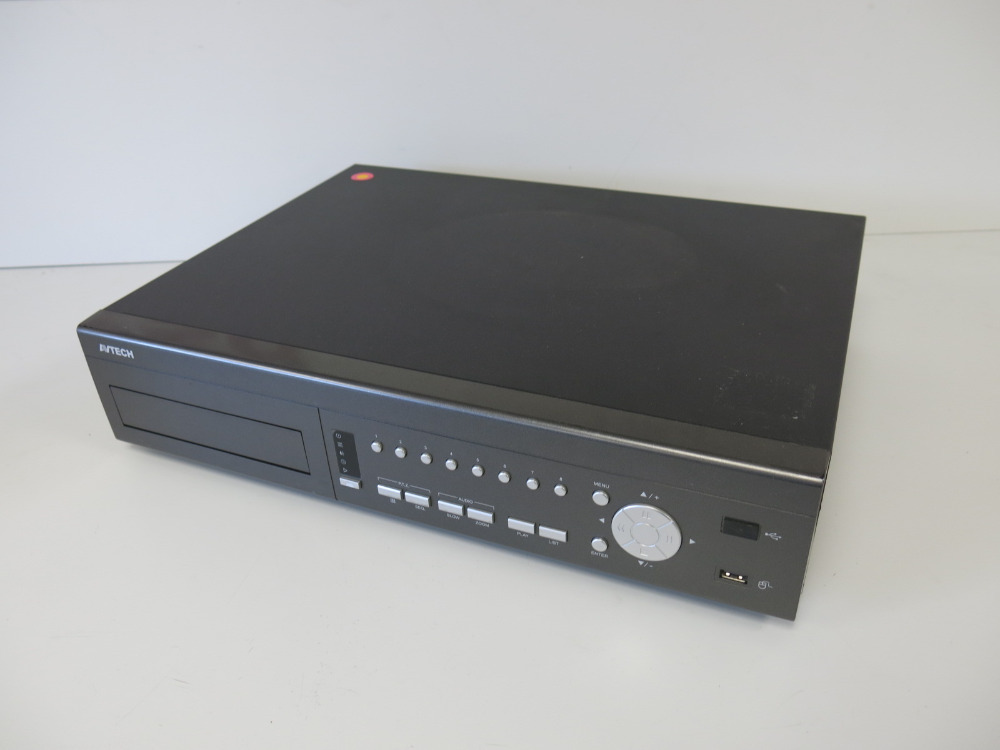 Avtech 8 Channel Digital Video Recorder, Model AVC 796ZBD-C, S/N ...