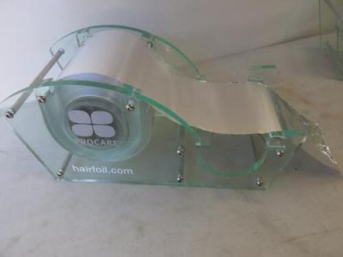 Perspex ProCare Hairfoil.com Foil Clog Dispenser & Box of ProCare Meche ...