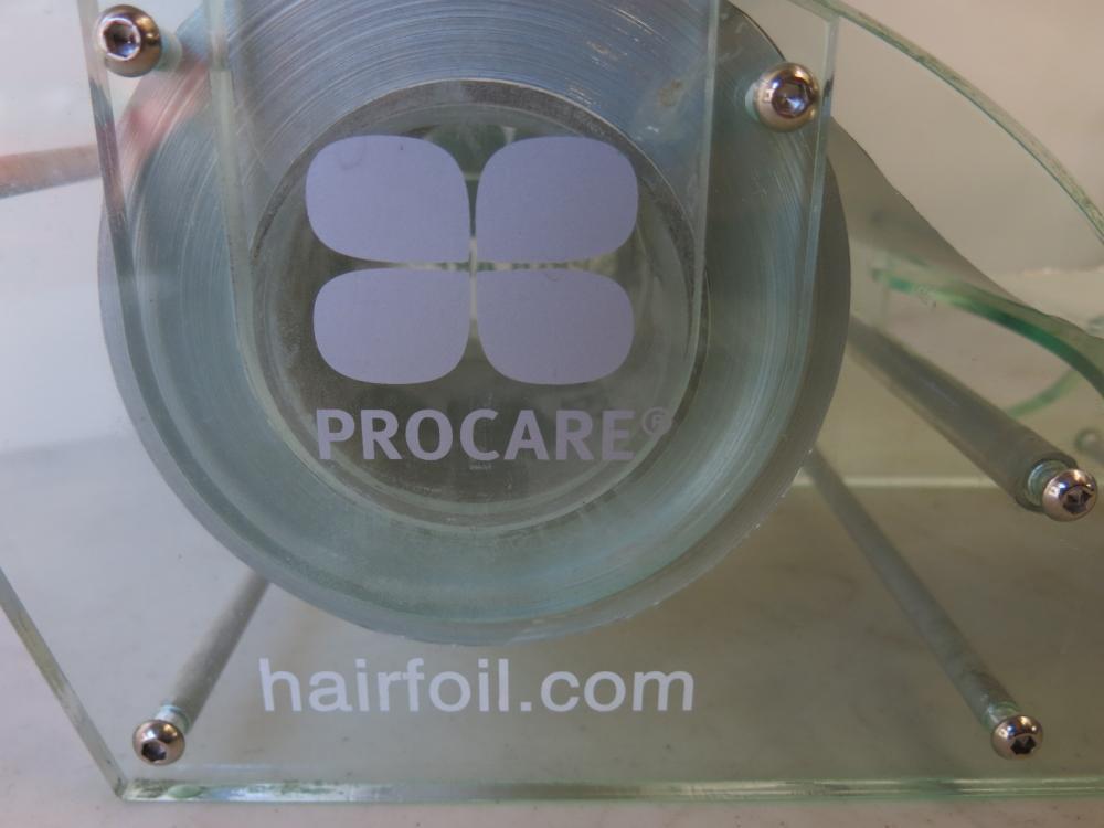 Perspex ProCare Hairfoil.com Foil Clog Dispenser & Box of ProCare Meche ...