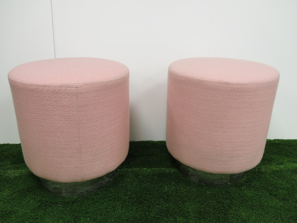 Arflex Elettra Lounge Chair Designed by B.B.P.R in Pink Hopsack with ...