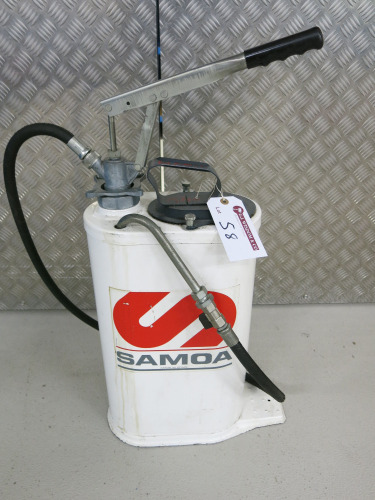 Samoa Lever Hand Operated Oil Bucket Pump.