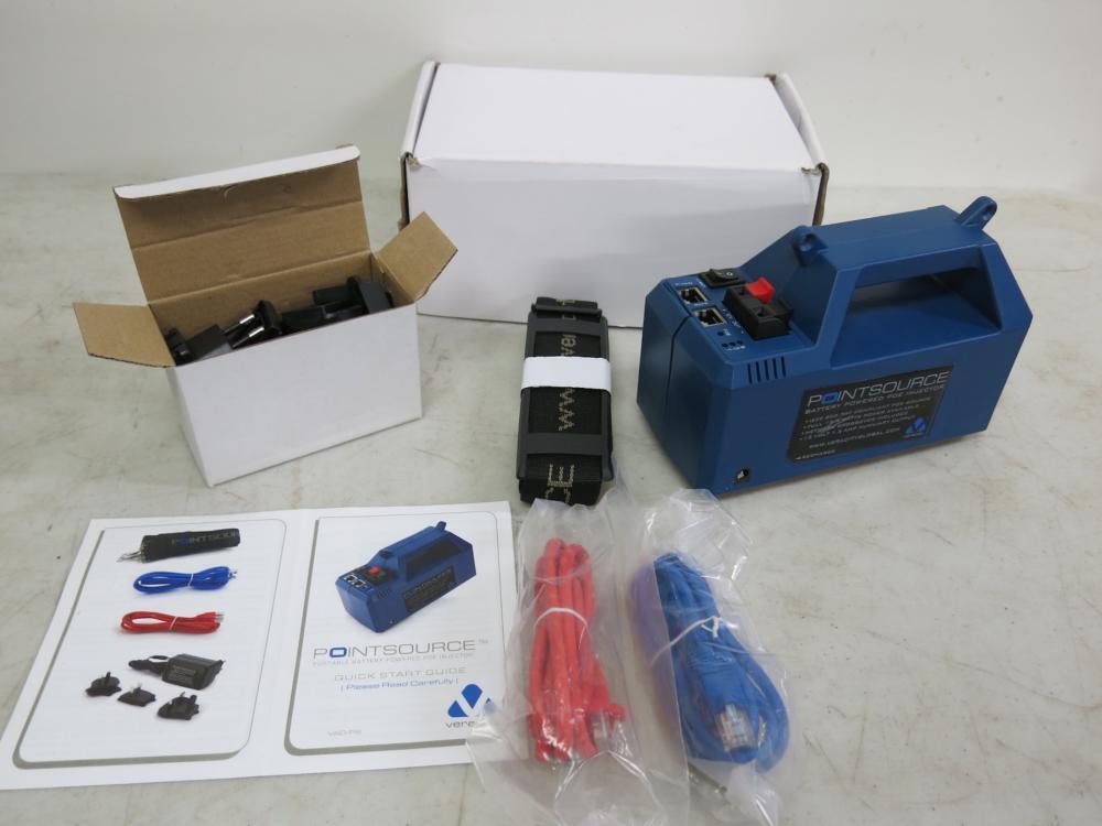 Pointsource, Model VAD-PS, Portable Battery Powered POE Injector in Box ...