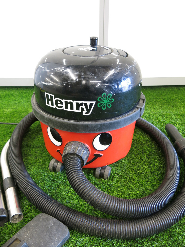 Henry Numatic Hoover, Model HVR 200A with Hose & Attachment.