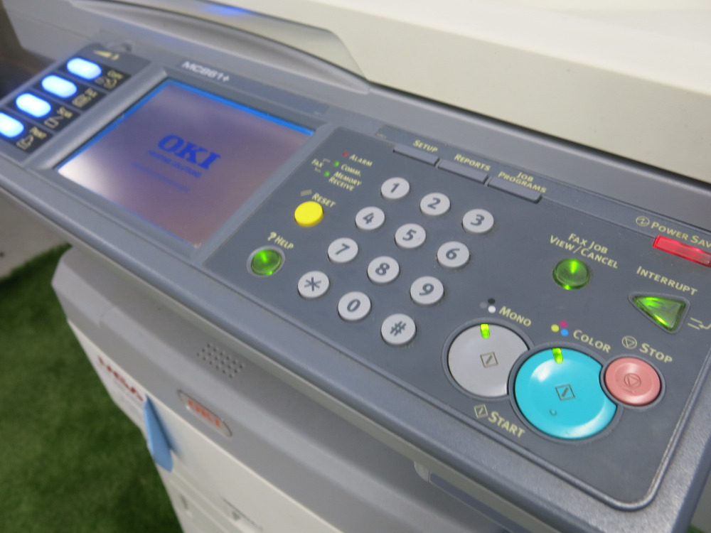 Oki Multi Function Colour Printer, Model MC861 . Copy Count, Colour 17238, Mono 36659.NOTE ...
