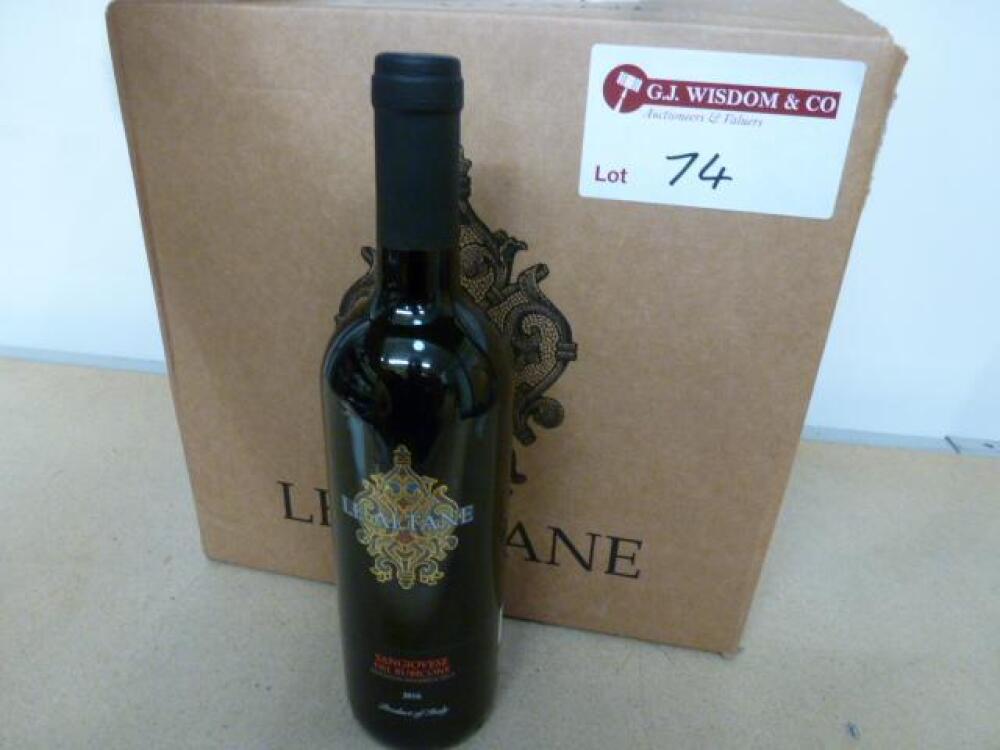 Case of 12 x Le Altane Sangiovese Del Rubicone Red Wine 2016 750ml