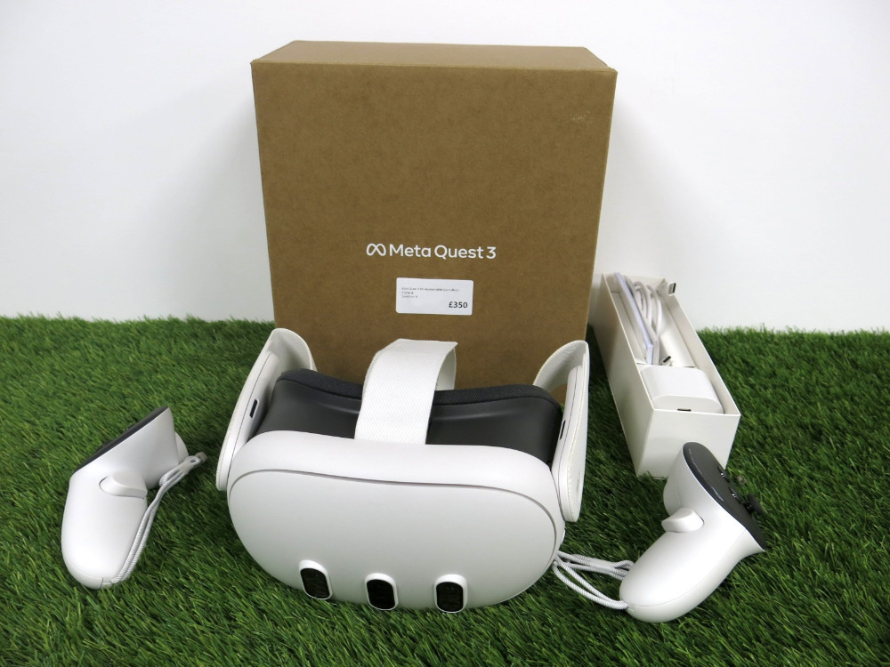 Meta Quest 3 VR Headset with Controllers, 512GB in Box.